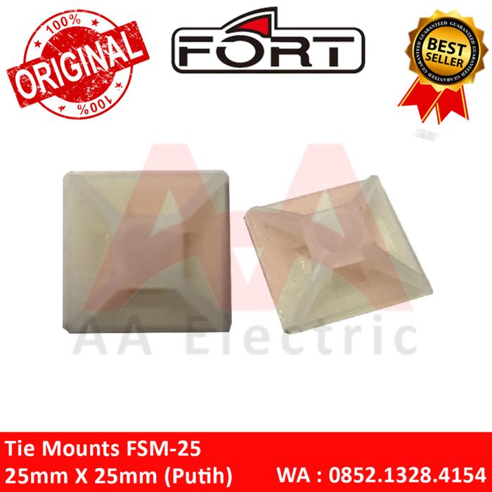 Jual Tie Mounts FSM-25 / FSM25 25mm X 25mm Fort - Jakarta Pusat - AA ...