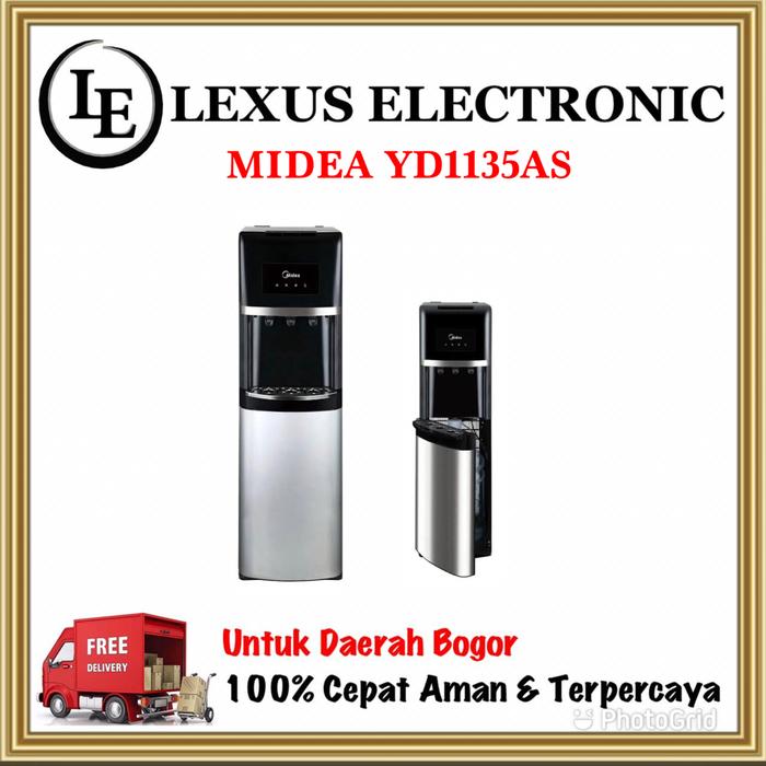 Promo MIDEA DISPENSER GALON BAWAH | YD1135AS | 1135AS | LOW WATT Cicil ...