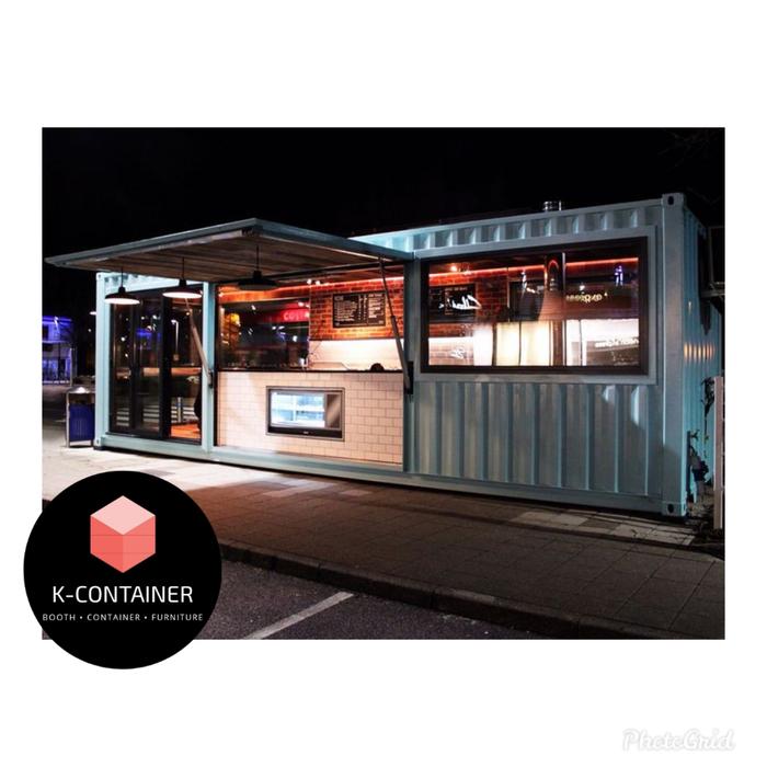 Jual BOOTH CONTAINER CAFE DESIGN 1 - Kab. Bandung - k-container | Tokopedia
