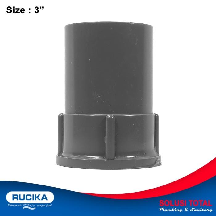 Jual SDD PVC AW 3 Inch Socket Drat Dalam AW 3" Rucika - Jakarta Selatan ...