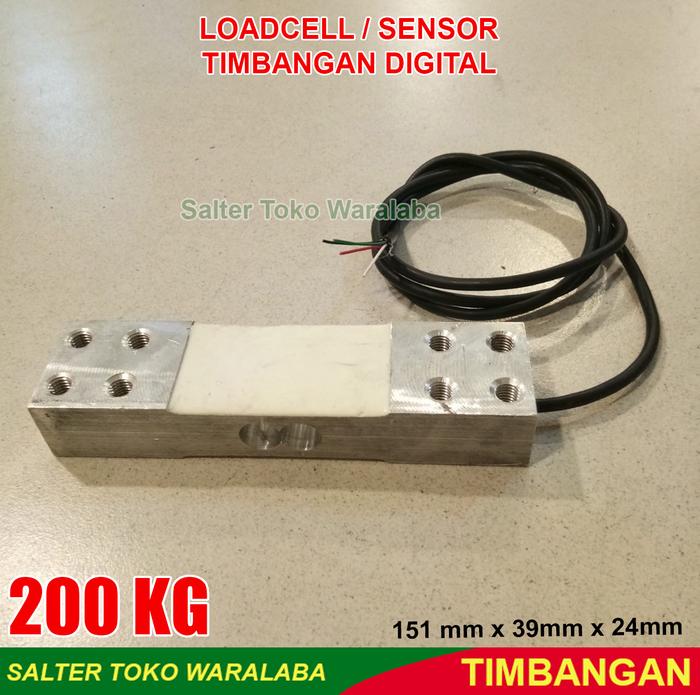 Jual Loadcell Load Cell Timbangan Digital Sensor Berat Timbangan 200kg ...