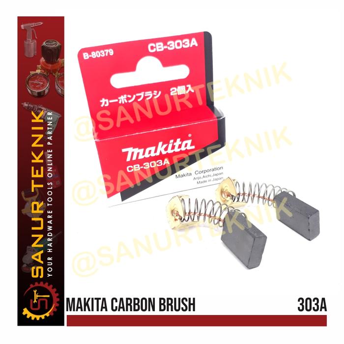 Jual Carbon brush MAKITA CB303 A / CB 303 A / CB303A / Bostel / Arang ...