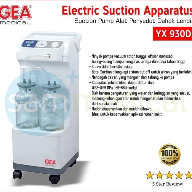Jual Suction Pump GEA YX930D / Penyedot Lendir Elektrik / Electric ...
