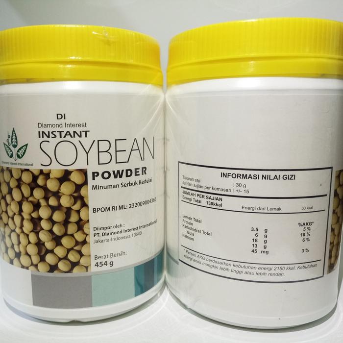 Jual INSTANT SOYBEAN POWDER - Susu Kedelai Bubuk Tanpa Gula/Pemanis - Kota Malang - BL7-store ...
