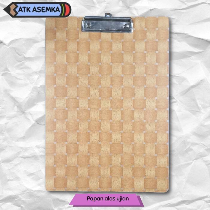 Jual Papan Alas Ujian / Papan Jalan / Papan Ujian / Clipboard Kayu ...