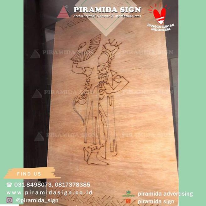 Jual gambar grafir kayu triplek laser custom bisa desain etnik - Kota ...