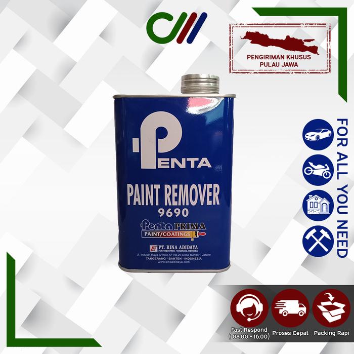 Jual Penta Paint Remover (9690) 1L (soda api/perontok cat) - Kota ...