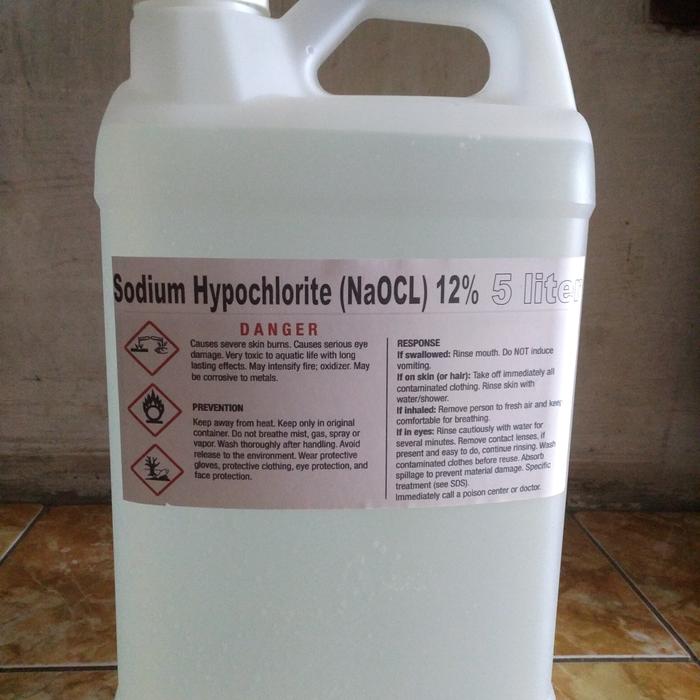Jual sodium hypochlorite 12% kaporit cair - Kab. Bekasi - Sparepart lab | Tokopedia