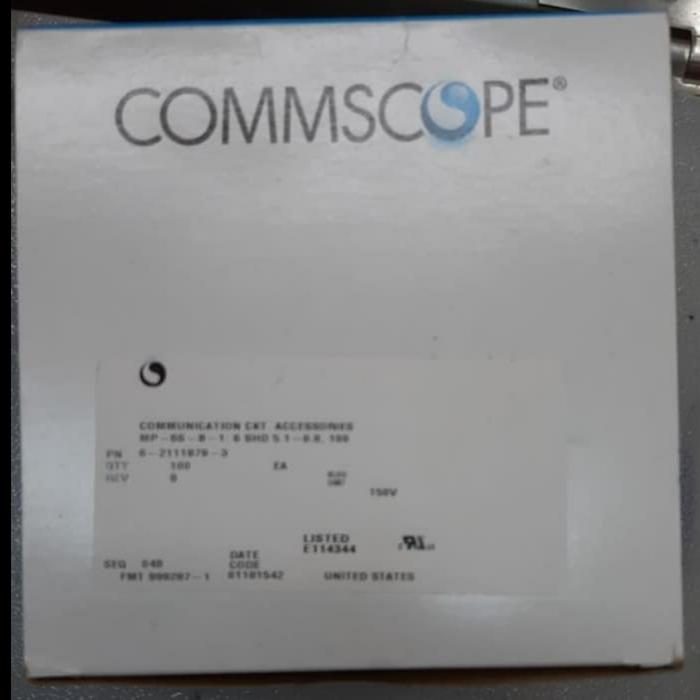 Jual Commscope Connector RJ45 Cat.6 per Pack - Jakarta Pusat - Electric ...