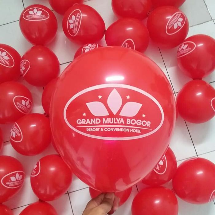 Jual balon latex custom dua sisi balon print 2 sisi balon sablon ...