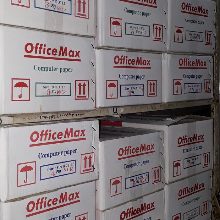 Promo Kertas Continuous Form Office Max 5 Ply Ncr/ 5 Ply Bagi 2 - 5 Ply ...