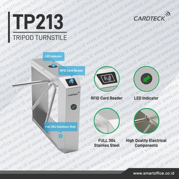 Jual Bridge Tripod Turnstile Pedastrian Barrier Gate Wahana Cardteck