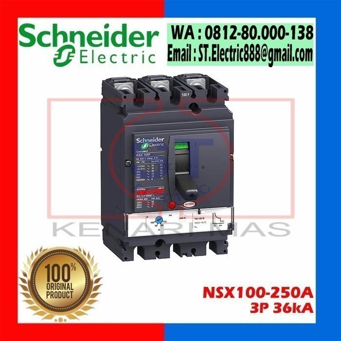 Jual NSX160F TM160D / LV430630 / MCCB Schneider / NSX 160 F / 3x160 36kA - Jakarta Pusat - ST ...