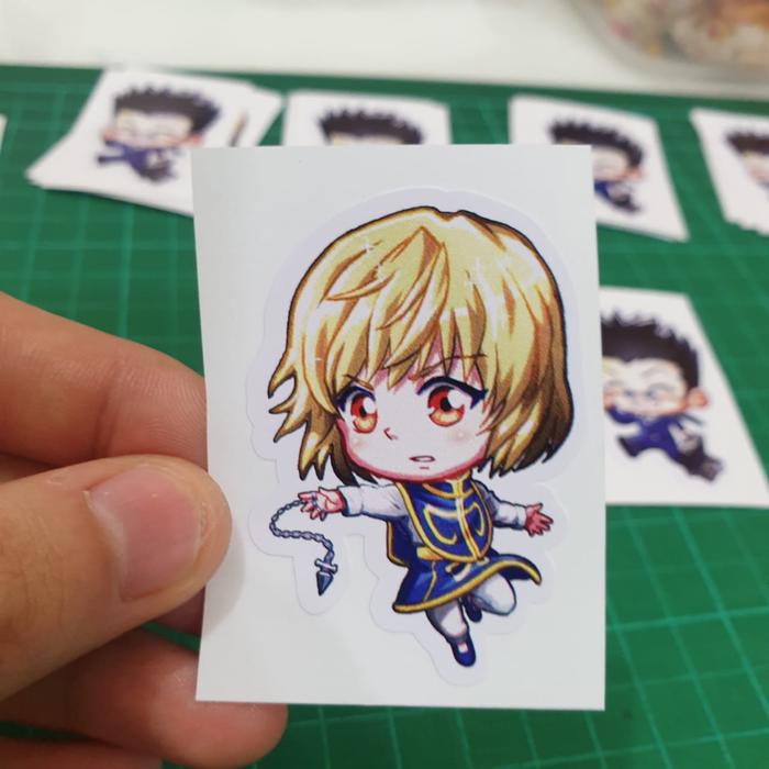 Jual Sticker Anime Hunter X Hunter Set - Kurapika - Jakarta Utara ...