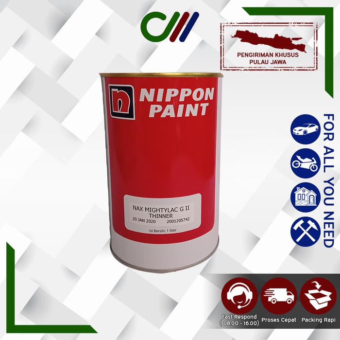 Jual Thinner Nippon NAX MIGHTYLAC G II 1L - Kota Bandung - Cipta Warna Bandung | Tokopedia