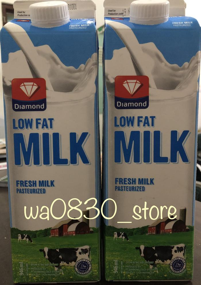 Jual susu diamond fresh milk low fat - Jakarta Selatan - WA0830_store ...