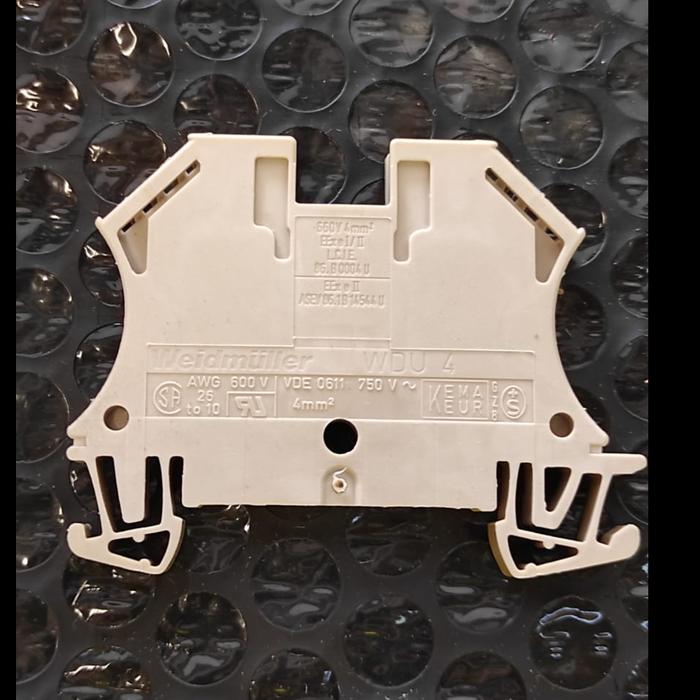 Jual WEIDMULLER WDU4 4mm2 terminal block Original ready stock - Jakarta ...