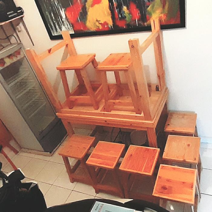 Jual meja kursi cafe kedai warkop - Jakarta Timur - AngDan Foto Booth ...