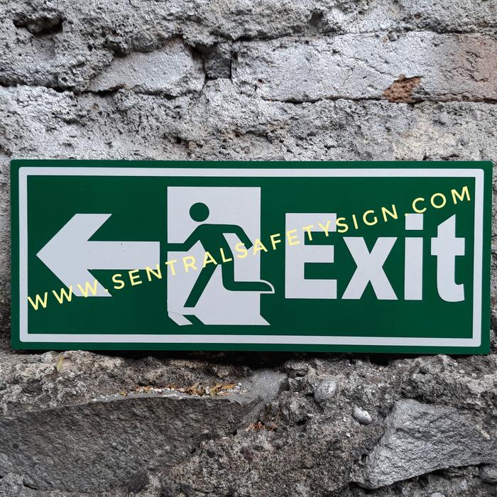 Jual RAMBU EXIT 10X30CM AKRILIK - Jakarta Barat - sentral safety sign ...