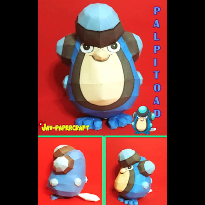 Jual Pokemon Palpitoad Papercraft - Kab. Bekasi - Papercraft Tiviti ...