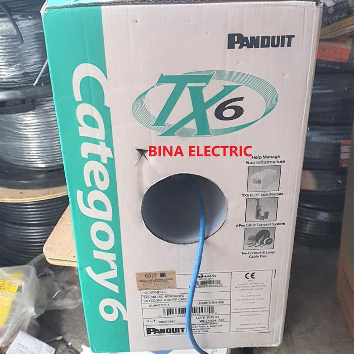 Jual Kabel LAN UTP Panduit CAT6 TX6 / Kabel UTP LAN CAT 6 TX 6 305M 305 ...