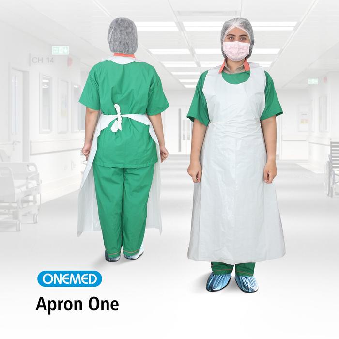 Jual Apron Plastik OneMed pak isi 50 pcs - Jakarta Pusat - Onemed ...