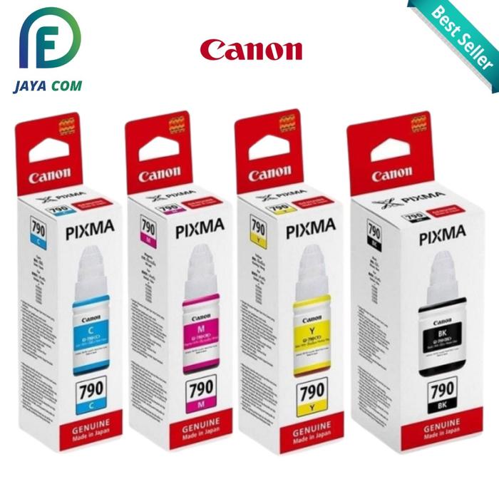 Jual Tinta Canon Pixma GL-790 Original Black,Cyan,Magenta,Yellow ...