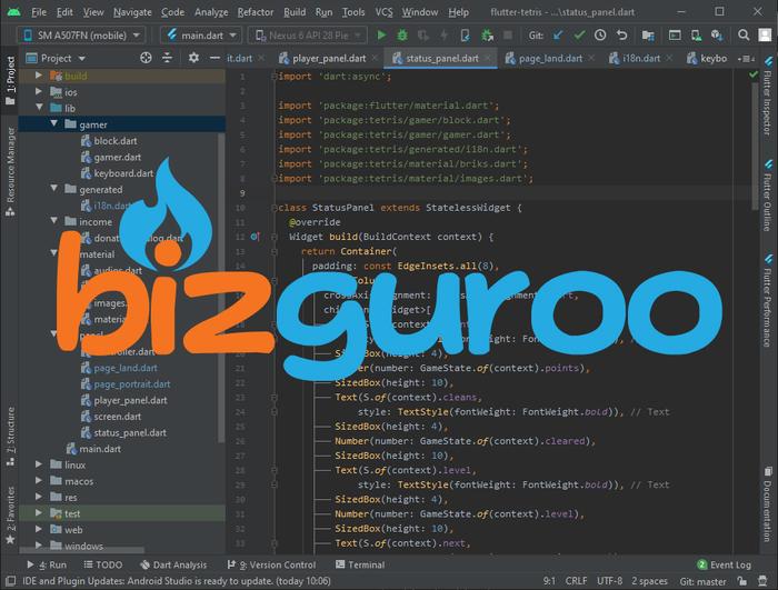 Jual Source Code Android Game Tetris, Flutter, Android Studio - Jakarta ...