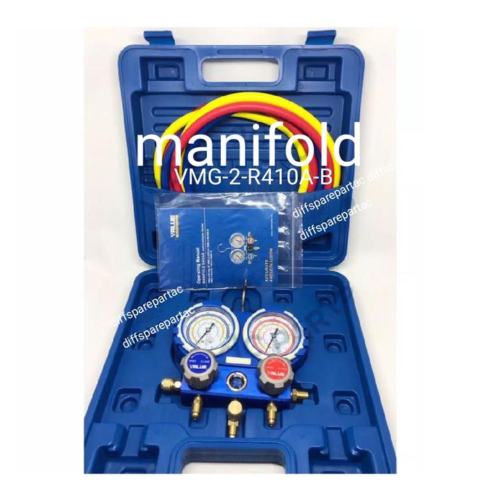 Jual MANIFOLD GAUGE VALUE VMG-2-R410A-B - Jakarta Pusat - diffsparepart ...