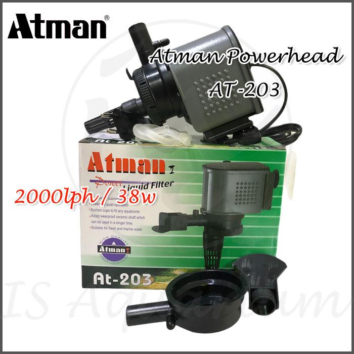 Jual Atman Power Head AT203 AT-203 AT 203 2000 PowerHead Filter Pompa ...