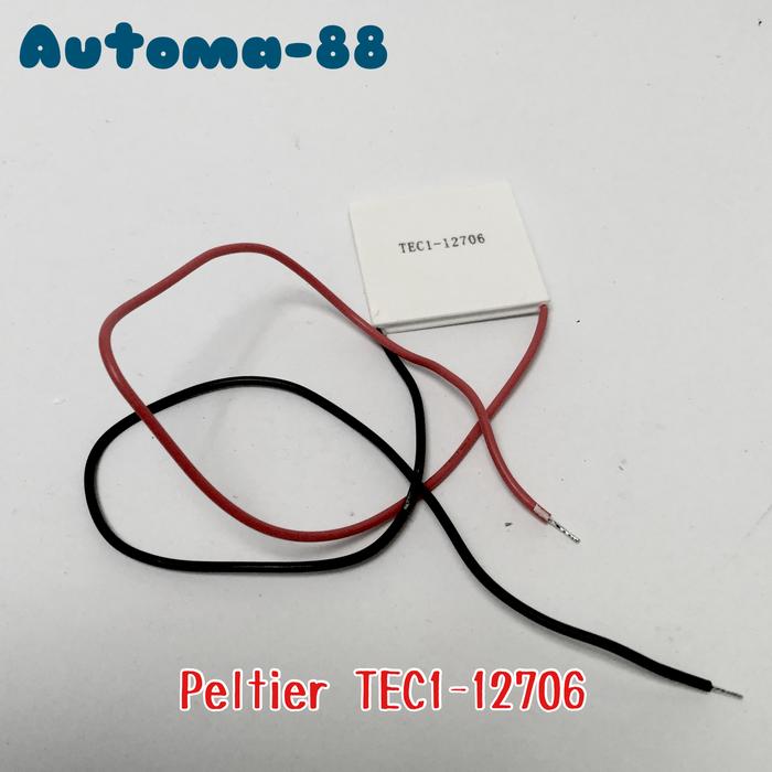 Jual Peltier 12706 TEC1-12706 Thermoelectric Cooler Elemen Panas Dingin ...