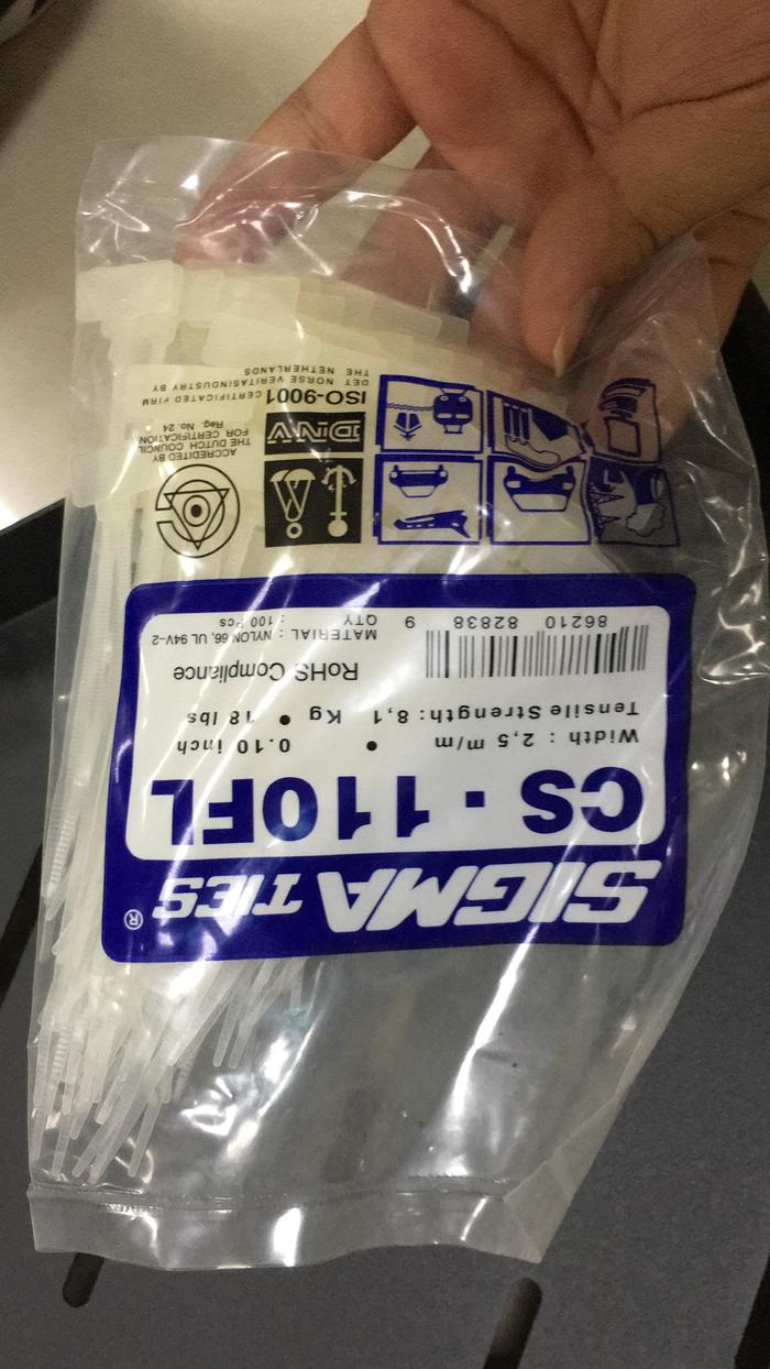 Jual Cable ties capung 10 cm / penanda kabel - Jakarta Pusat ...