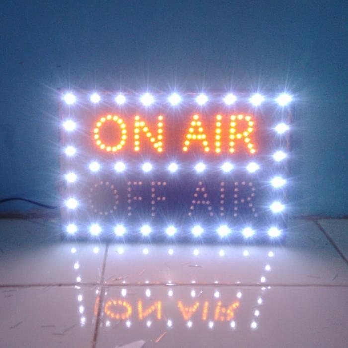 Promo tulisan lampu led sign ON AIR OFF AIR saklar on off - Kab. Demak ...
