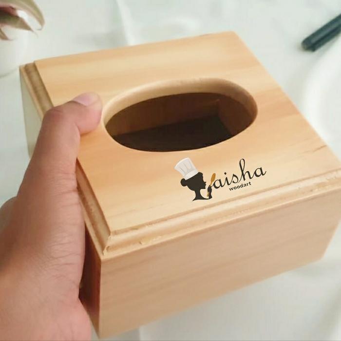 Jual Kotak Tisu Kayu / Tempat Tisu 14 x 14 x 8 / Box Tissue (hi grade ...