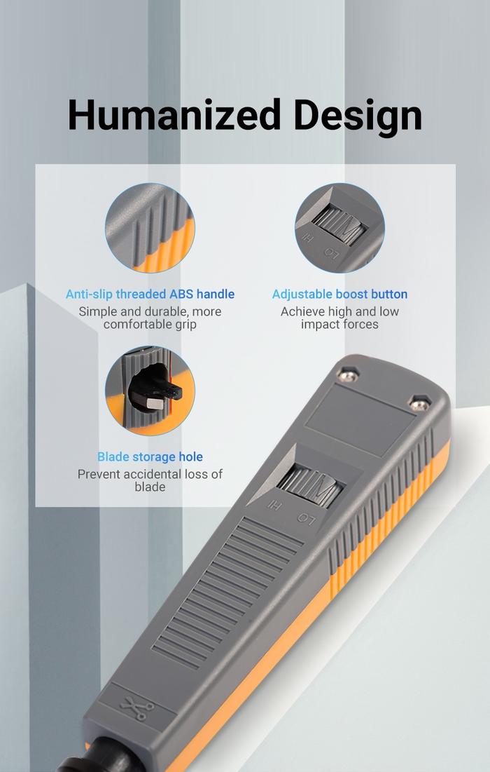 Jual Vention Punch Down Impact Tool Modular Jack Rj45 Network Panel Di ...