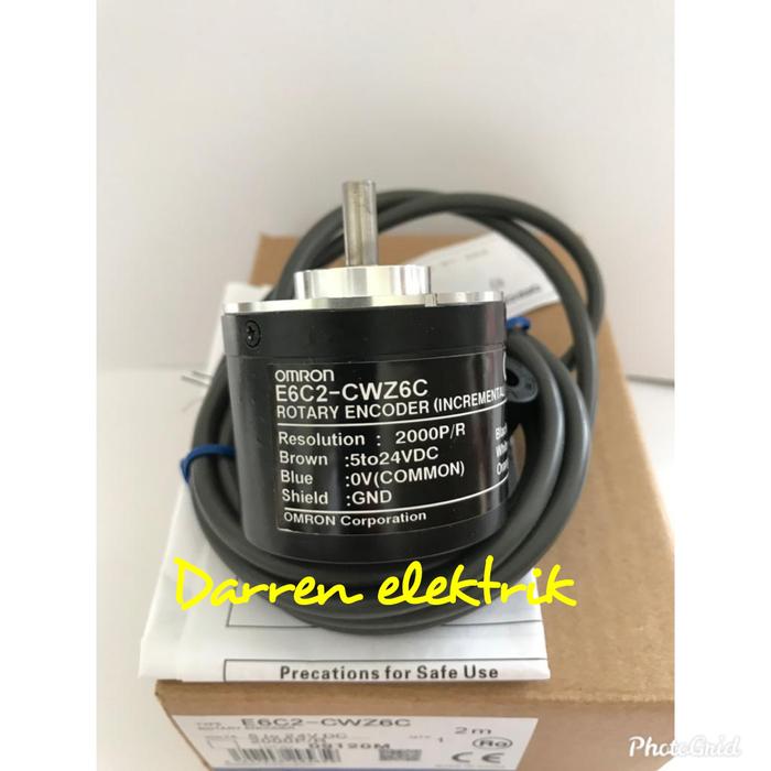 Jual rotary encoder omron E6C2-CWZ6C 2000pr - Jakarta Barat - darren ...