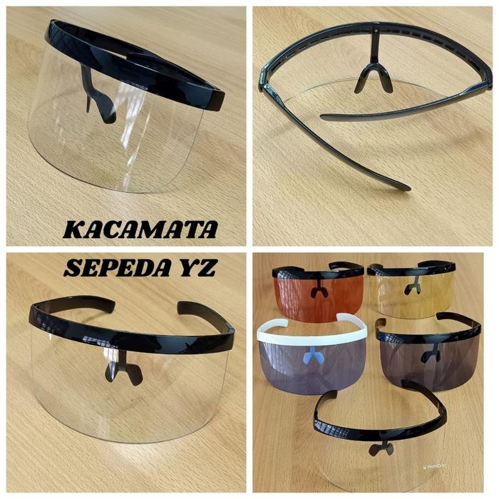 Jual Kacamata Sepeda Face Shield - Kaca Mata Anti Virus Dan Polusi ...