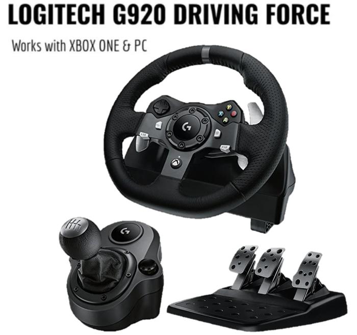Jual Logitech's G920 Driving Force Racing Wheel - Xbox & Pc Di Seller ...