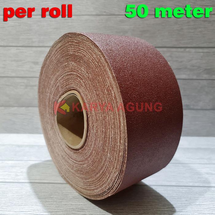 Jual KERTAS GOSOK Pasir Ampelas AMPLAS ROLL Dico Halus Kasar PER ROLL ...
