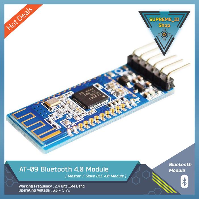 Jual AT09 AT-09 Master/Slave Bluetooth BLE 4.0 Module for Arduino ...