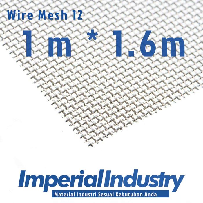 Jual WIRE MESS MESH FILTER #12 STAINLESS 304 (SARINGAN KAWAT MESS ...
