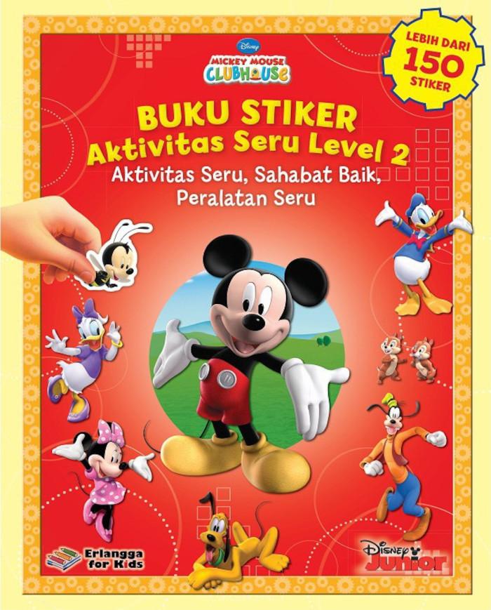 Jual Buku Anak DISNEY CLUBHOUSE : Buku Stiker Aktivitas Seru Level 2 ...