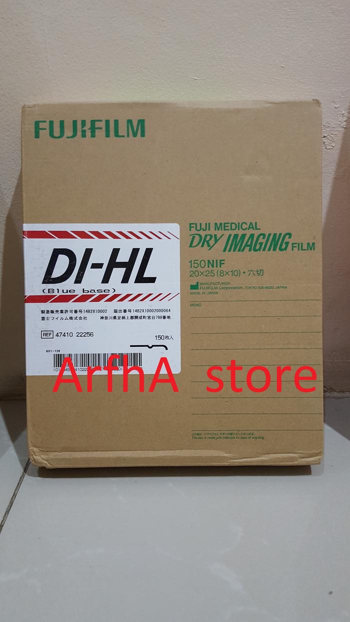Jual Fuji Medical XRay film ronsen DIHL 20x25 (8x10") /Kertas film ...