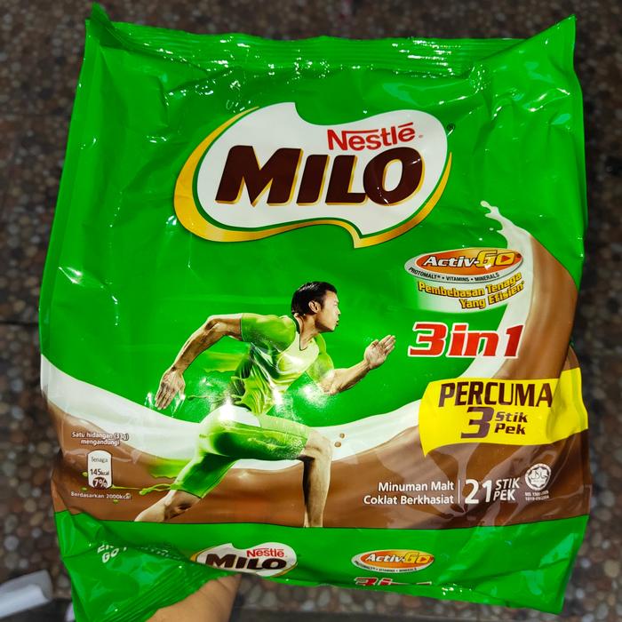 Jual MILO MALAYSIA 3 IN 1 SACHET 21STICKS - Kota Medan - P.D.BEN ...