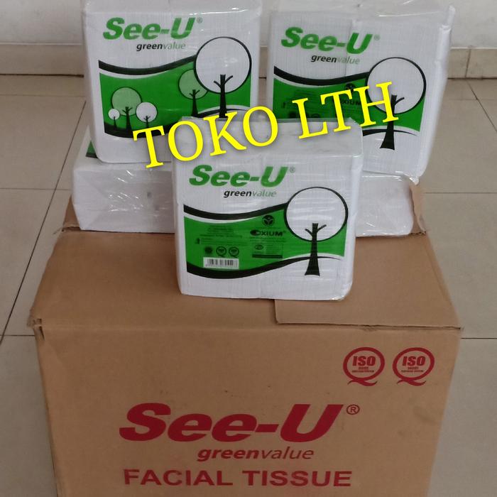Jual FACIAL TISSUE SEE-U 2 PLY TISUE WAJAH TISU SEEU - Kota Bandung ...