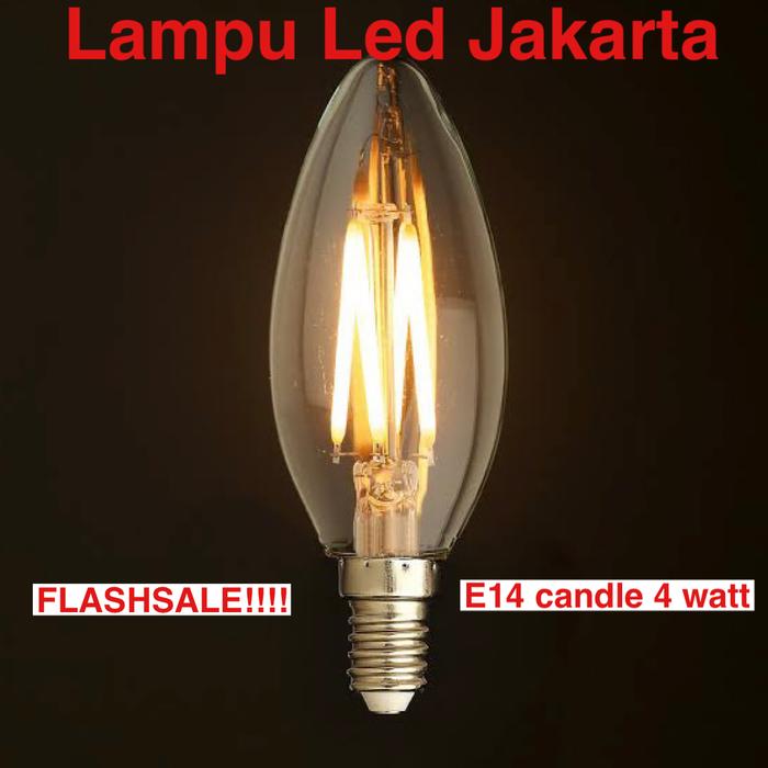 Jual Lampu Led filamen e14. Lampu candle e14 4watt - Jakarta Pusat ...
