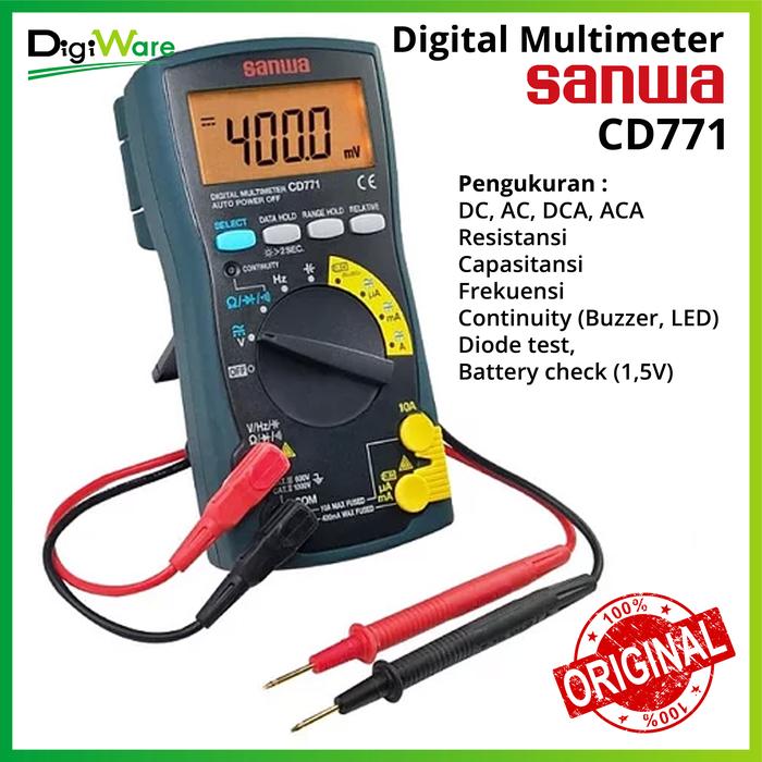 Jual Digital Multimeter Sanwa CD771 - Kota Surabaya - DigiWare Store ...