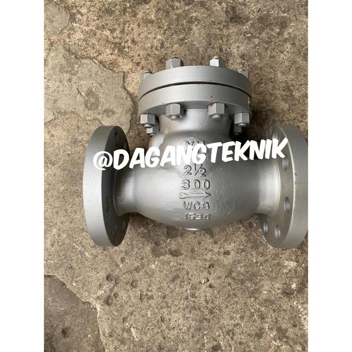 Jual Swing Check Valve 2 inch Class 300 / Ansi 300 Besi / Carbon Steel ...