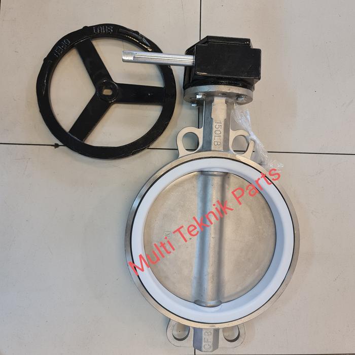 Jual TOZEN Butterfly valve stainless gear operated 2" inch - Jakarta ...