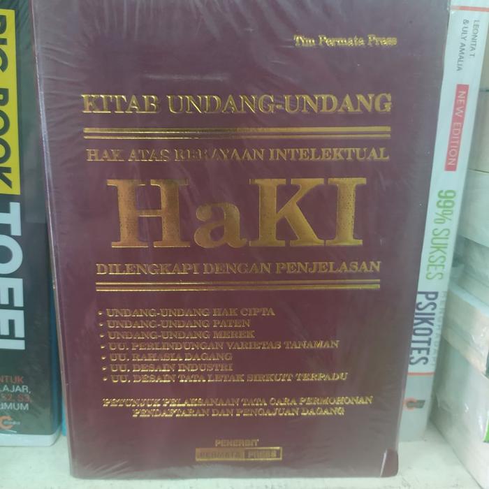 Jual Buku Kitab Undang-Undang HAKI Original - Jakarta Pusat - Richeese ...